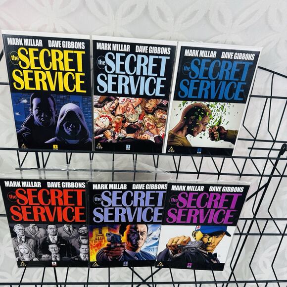 ICON | Other | Secret Service 6 Lot Mark Millar Icon Comics Kingsman ...